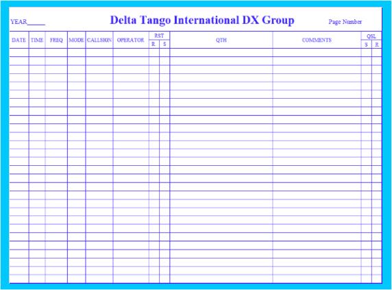 LogBook_inDelta Tango International DX Group